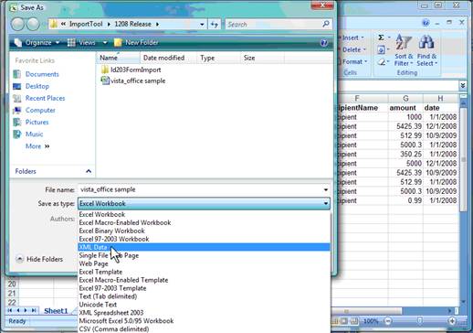 Using Microsoft Excel To Create An Xml Import File
